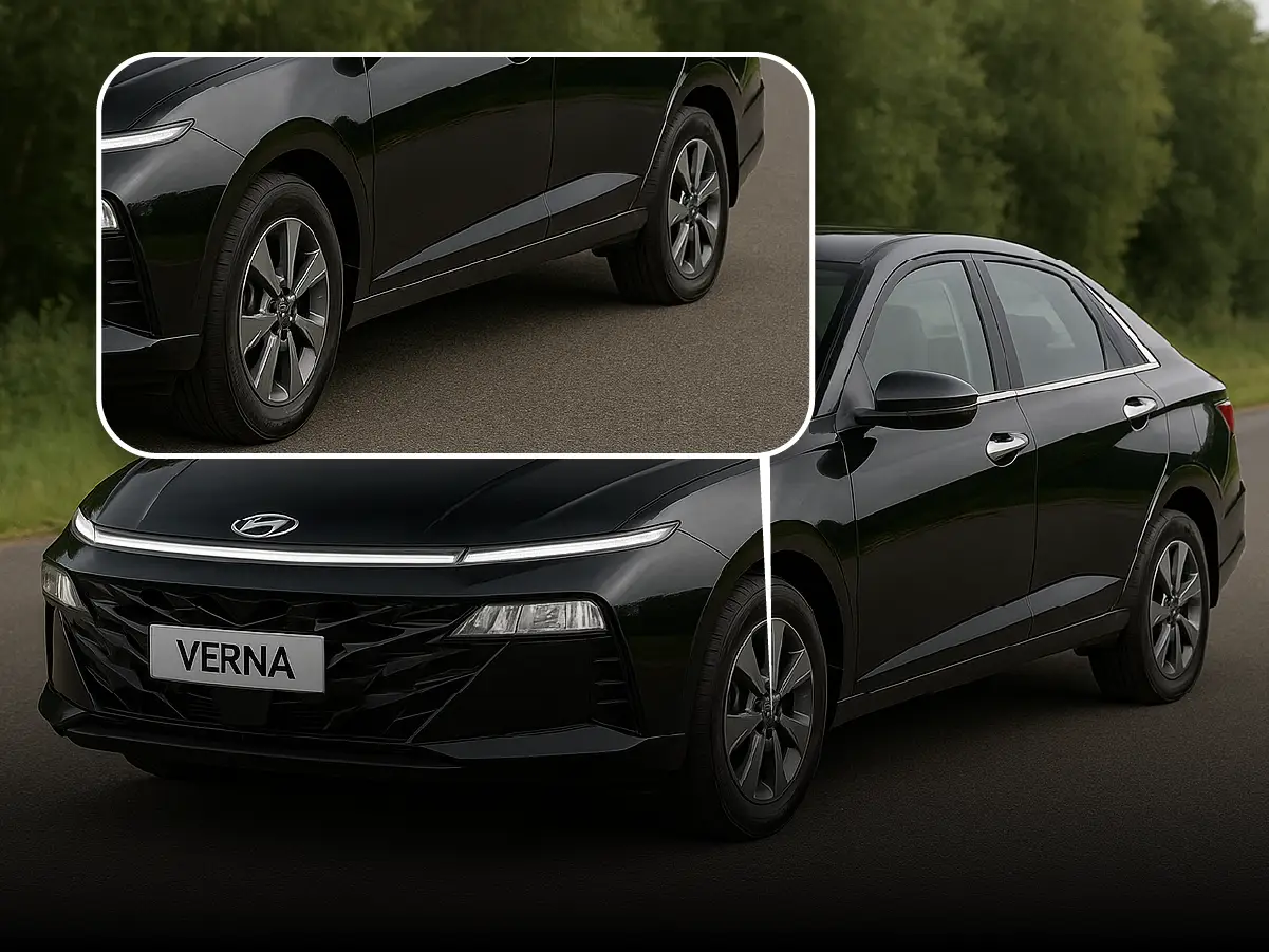 Hyundai Verna Tyre Size, Price & Pressure Guide (2025)