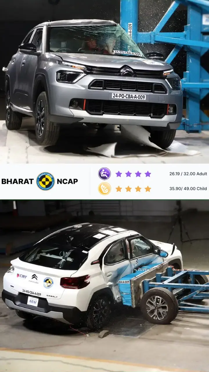 2024 Citroen Basalt scores 4 stars in BNCAP crash tests – Details