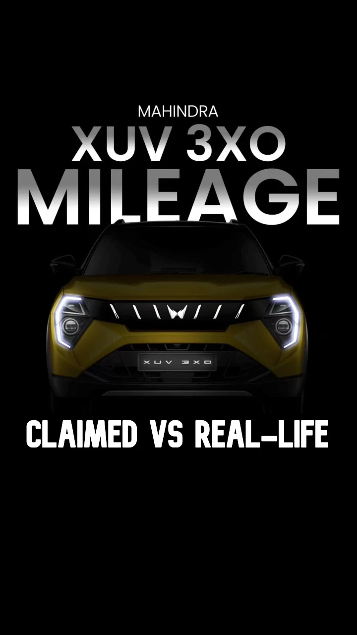 Mahindra XUV 3XO mileage – Claimed vs real-life